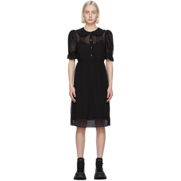 Marc Jacobs | Dresses | Marc Jacobs The Kat Dress Black Size 2 | Poshmark